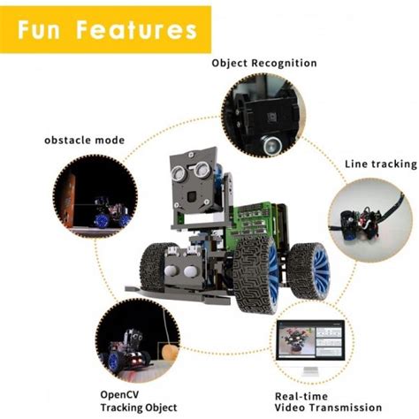 Robot Rasptank Pour Raspberry Pi Aytoo Distributeur Officiel Du Raspberry Pi Au Maroc