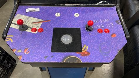 Pacman Arcade Cabinet Running On Icade Inlcudes 7 Pages Of Classic Arcade Games Working