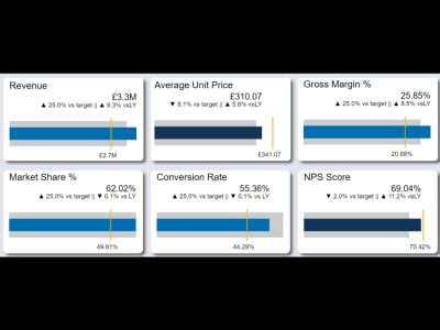 Beautiful Designed Custom Power Bi Visual Created With Deneb Upwork