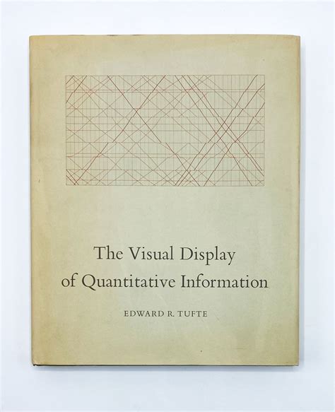 The Visual Display Of Quantitative Information By Tufte Edward R