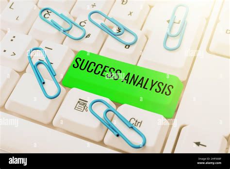 Text Sign Showing Success Analysis Concept Meaning Creating Graph To Determine Increase In