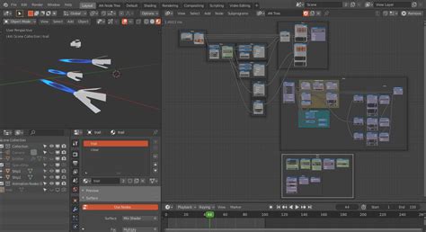 Make Particles Start Their Animations When They Re Emitted Using Animation Nodes Blender