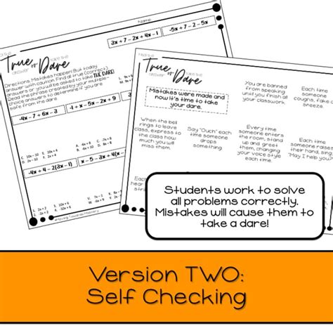 Simplifying Expressions By Combining Like Terms Math Practice Activity