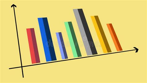 Colorful Bar Graph Representation Animation In 4k 60 Fps Stock Video Video Of Business Data