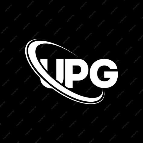 Premium Vector Upg Logo Upg Letter Upg Letter Logo Design Initials Upg Logo Linked With Circle