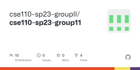 Github Cse110 Sp23 Groupllcse110 Sp23 Group11