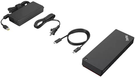 Lenovo Thinkpad Universal Thunderbolt 4 Smart Dock Prin Cablu Negru 40b10135eu Cel Ro