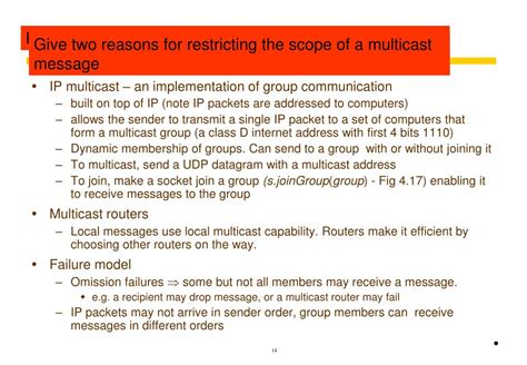 PPT Distributed Systems II Fault Tolerant Broadcast Cnt PowerPoint Presentation ID