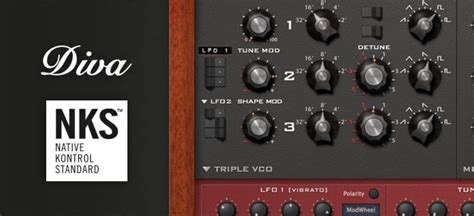 U He Diva Synth Plugin V1 4 1 Get Nks Support