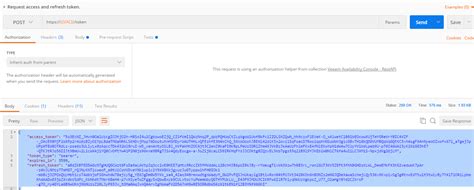 postman access token cragdoo blog