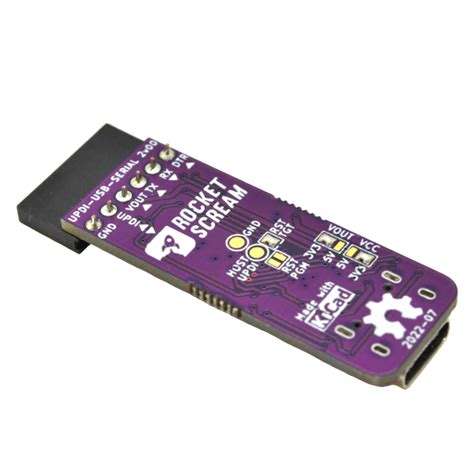 updi usb serial adapter v2 rocket scream
