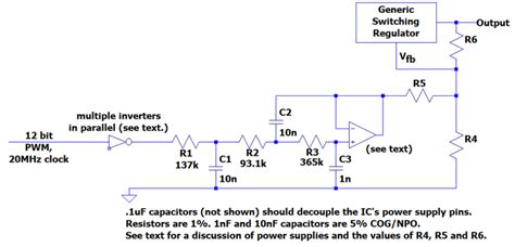 Another Pwm Controls A Switching Voltage Regulator Edn