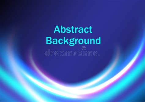 Abstract Background Multi Colored Glowing Curves Stock Vector Illustration Of Line Artwork