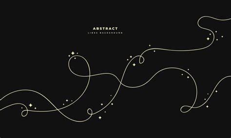 Premium Vector Wavy Thin Line Background Template Copy Space For Poster Banner Leaflet