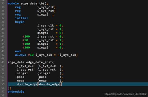 Fpga中verilog中的边沿采样（上升沿，下降沿，双边沿）verilog 下降沿 Csdn博客