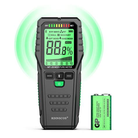 Buy Pinless Wood Moisture Meter Water Leak Detector For Non Destructive