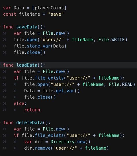 Game Does Not Load Data Between Sessions Both In The Editor And As A