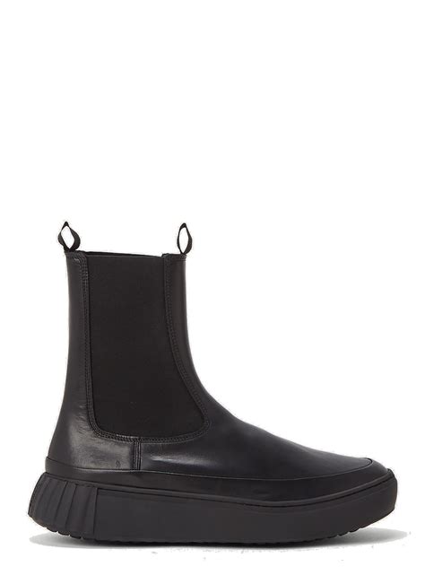 Waffle Boots In Black Primury
