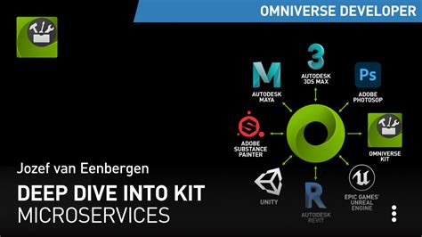 Deep Dive Into Omniverse Kit Microservices Omniverse 2020 Nvidia On Demand
