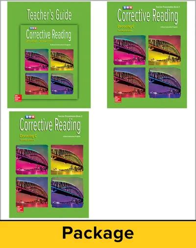 Corrective Reading Decoding Level C Teacher Materials Package