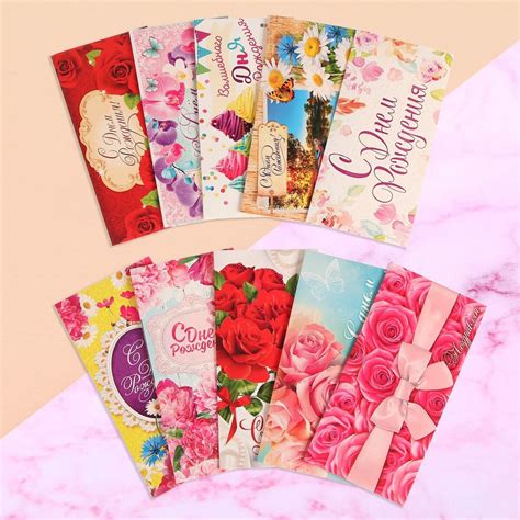 Открытки и конверты купить с доставкой по Беларуси в магазине для флористов Открытки и