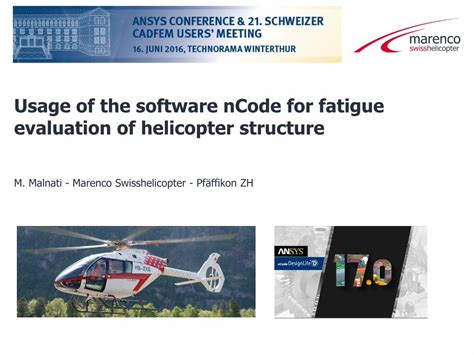 Pdf Usage Of The Software Ncode For Fatigue Evaluation Of … · · 2017 01 16the Ncode Software