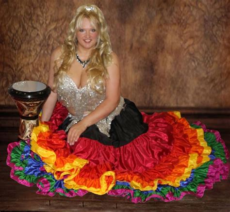 Stunning Belly Dance Curvy Girl Ball Gowns