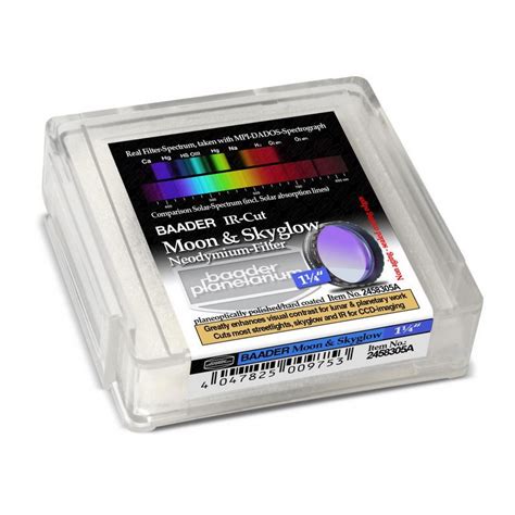 Baader Filters 1 25 Neodymium Moon And Skyglowfilter