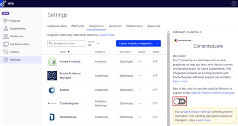 Build An Integration Optimizely Web Experimentation