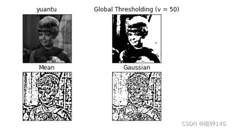 数字图像处理（简单的图像分割）数字图像处理图片csdn Csdn博客