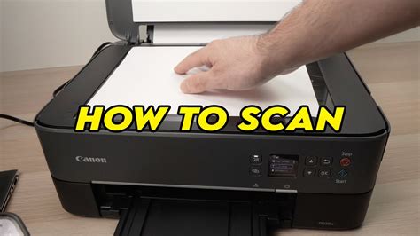 How To Scan With A Canon Pixma TS6420a TS5320a Printer YouTube