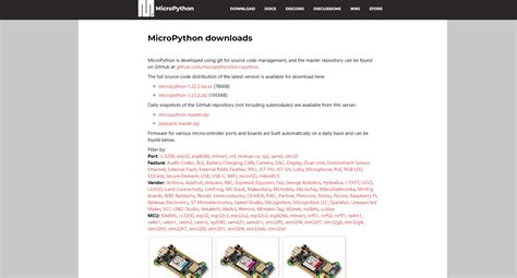 How To Install Micpython Firmware Via Thonny — Main Latest Documentation