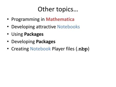 ppt introduction to mathematica powerpoint presentation free download id 789115