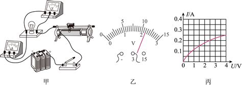 课后服务社团活动中，“创新”兴趣小组在“测定小灯泡的电功率”的实验中先用如图甲所示的器材进行实验，其中电源电压为6v，小灯泡额定电压为2 5v（正常发光时电阻约为12Ω）。