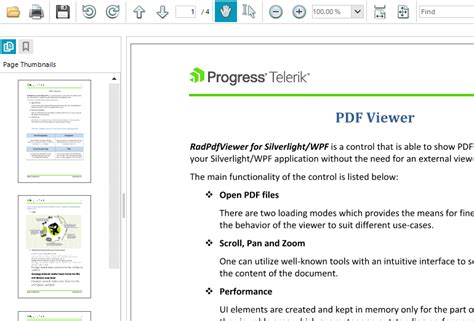 Winforms Pdf Viewer Control Telerik Ui For Winforms