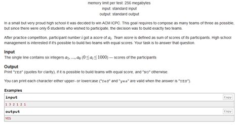 Codeforce 886a Acm Icpc Solution Developers Dream