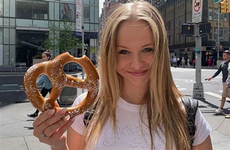 Olivia Deeble Runs Into Very Special Friend While Filming In Canada