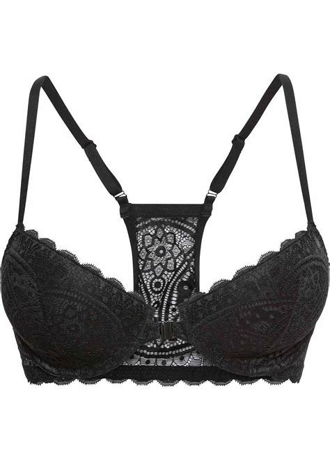 Soutien Gorge à Coques Mode Avec Dos Nageur Noir Bon B