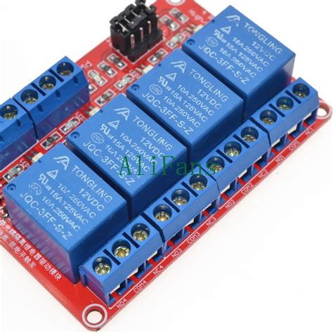V Channel High Low Level Trigger Relay For Avr Dsp Ttl With Optocoupler Ebay