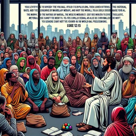 What Does Luke 1215 Mean Bible Art