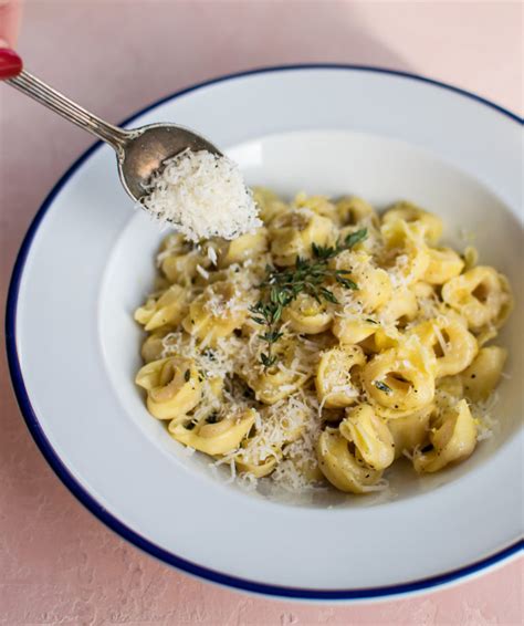 Tortellini With Lemon Butter Sauce Carolyns Cooking