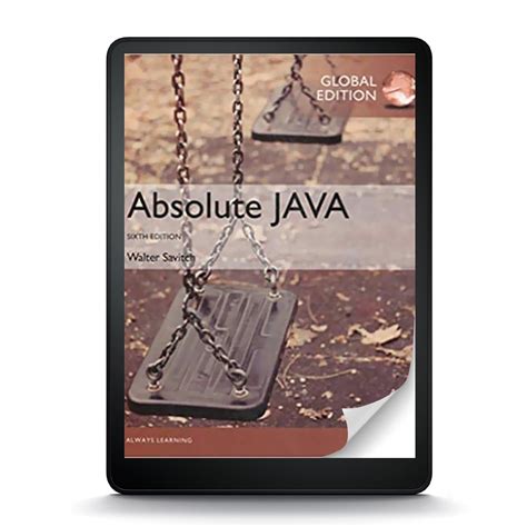 Absolute Java Comprehensive Guide To Java Programming 6th Edition