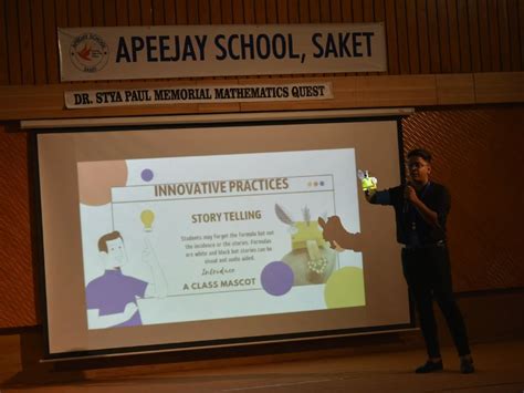 Dr Stya Paul Memorial Mathematics Quest 2023 Apeejay School Saket