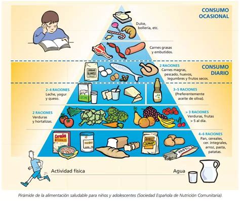 ¿cómo Entender La Pirámide Alimenticia Para Niños Mi Bebé Y Yo