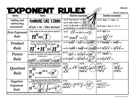 Simplify Exponents One Variable 9th Grade Quiz Wayground