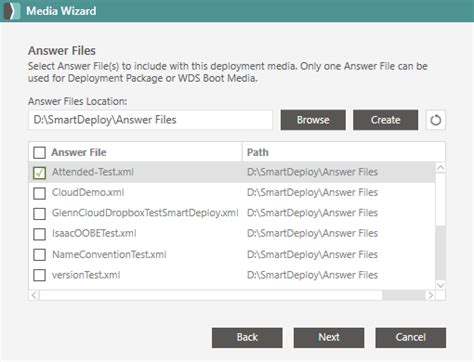 Create WDS Media SmartDeploy Help Center