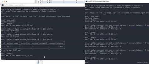 Mysql数据库锁mysql模拟锁表 Csdn博客