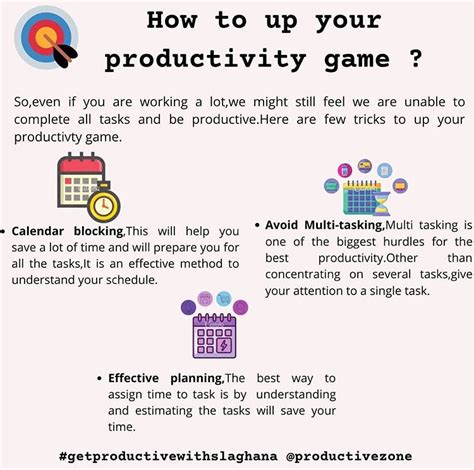 How To Up Your Productivity Game Productivity The Creator Multi Tasking