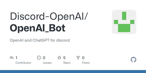 github discord openai openai bot openai and chatgpt for discord