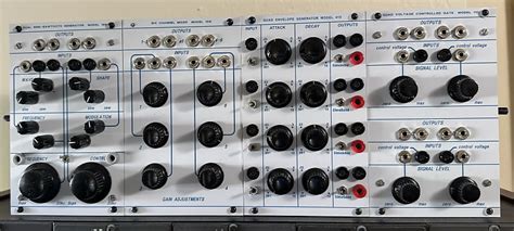 Buchla Clone 100 Series System 2023 Silver Reverb